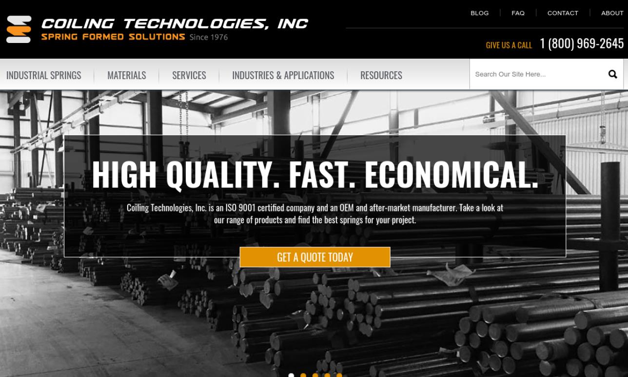 Coiling Technologies, Inc. | Spring Manufacturer