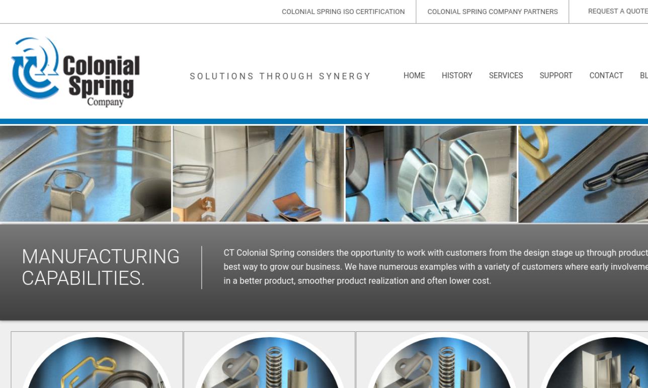 Colonial Spring Company | Spring Manufacturer