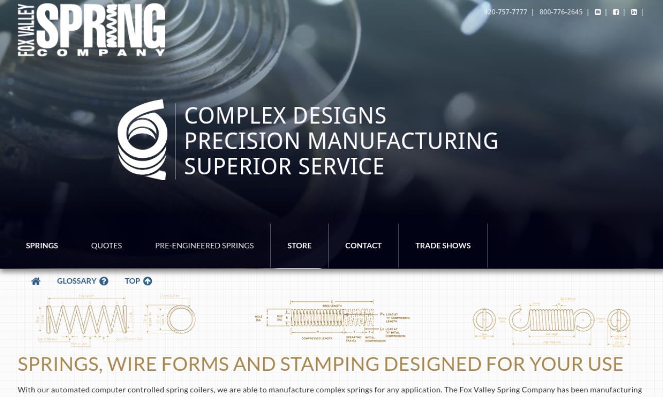 Fox Valley Spring Company | Spring Manufacturer