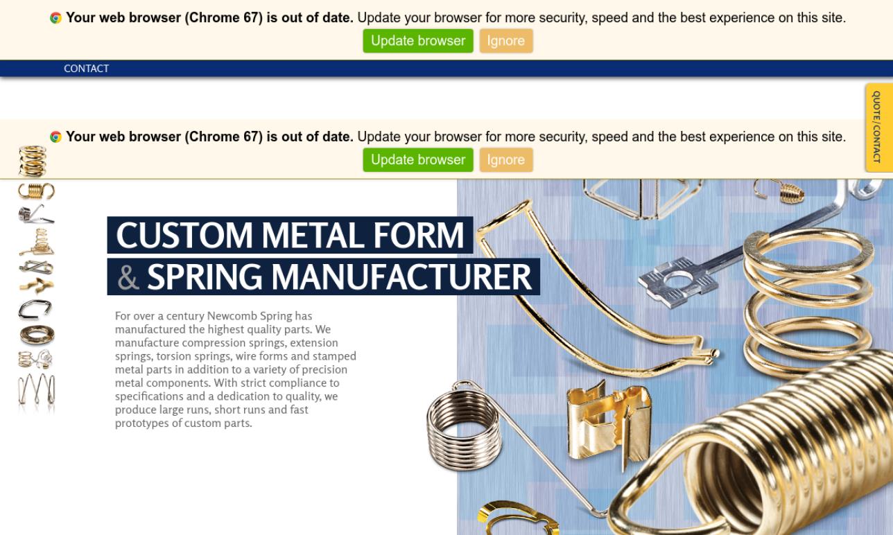 Newcomb Spring Corp. | Spring Manufacturer