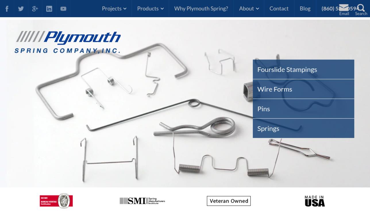 Plymouth Spring Company, Inc. | Spring Manufacturer