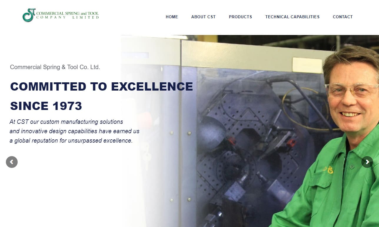 Commercial Spring and Tool Company Limited | Spring Manufacturers